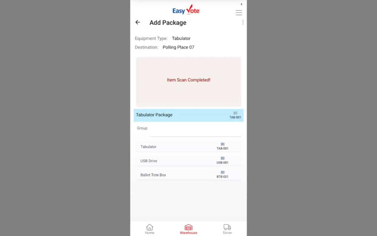 EasyInventory (Election Inventory Management Software) | EasyVote Solutions